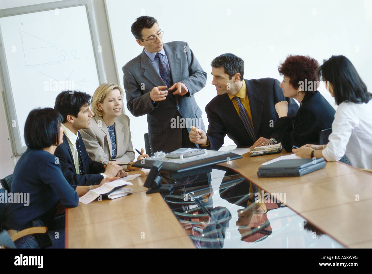 Business meeting in conference room Stock Photo - Alamy