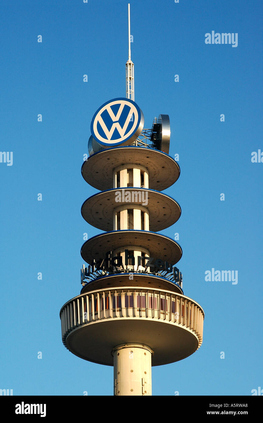 Telecommunications tower Hannover Germany Stock Photo - Alamy