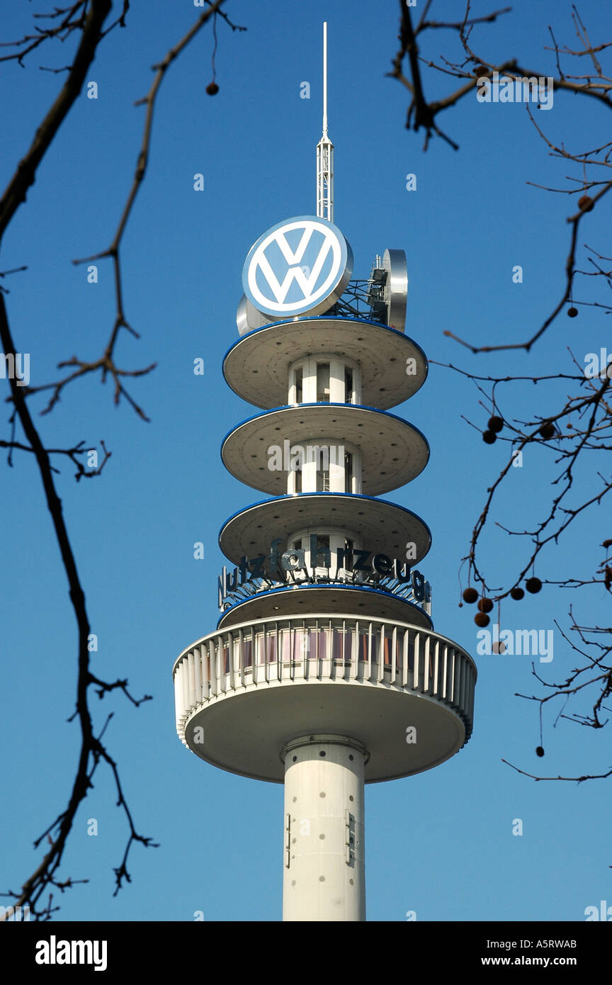 Telecommunications tower Hannover Germany Stock Photo - Alamy