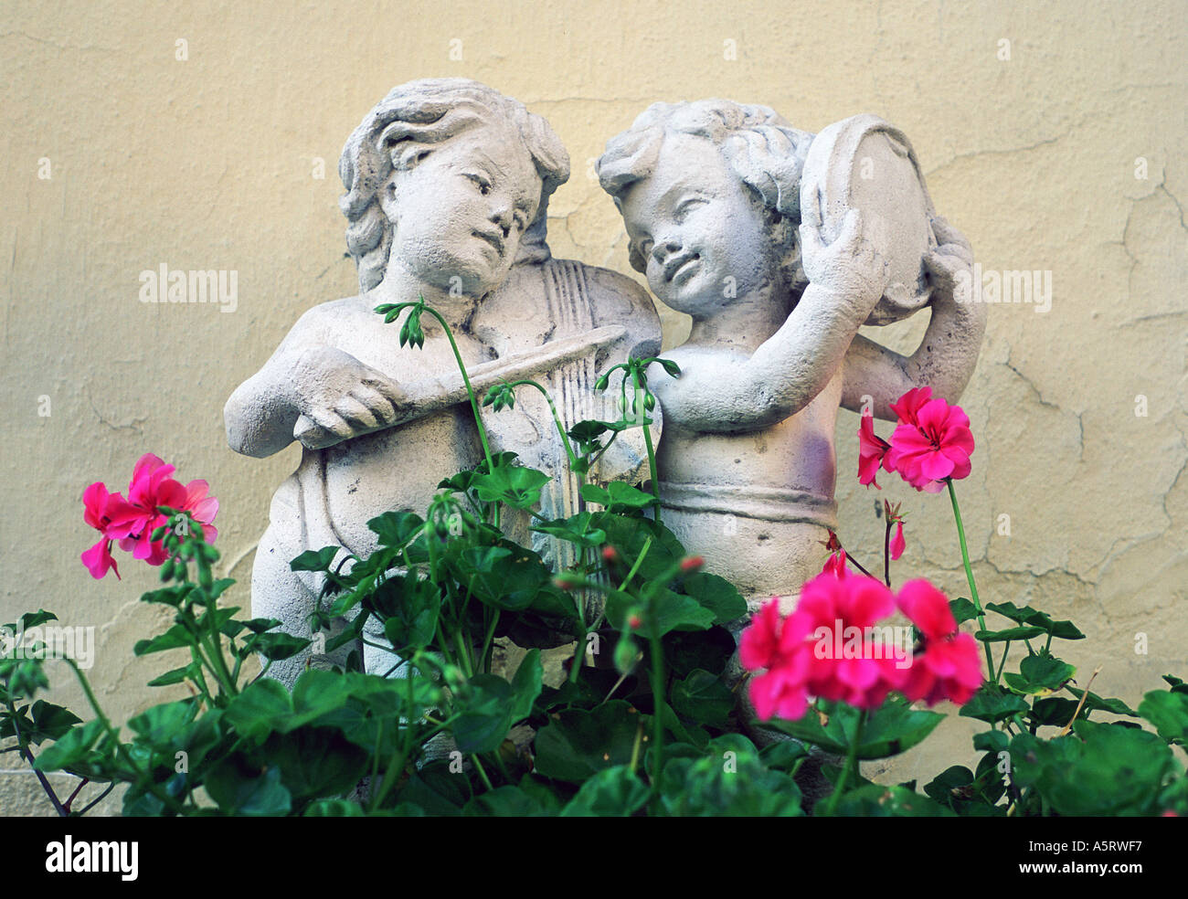 Musical putti hi-res stock photography and images - Alamy