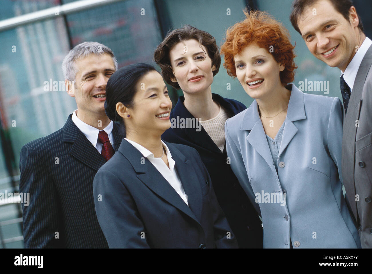 Group of business executives, portrait Stock Photo - Alamy