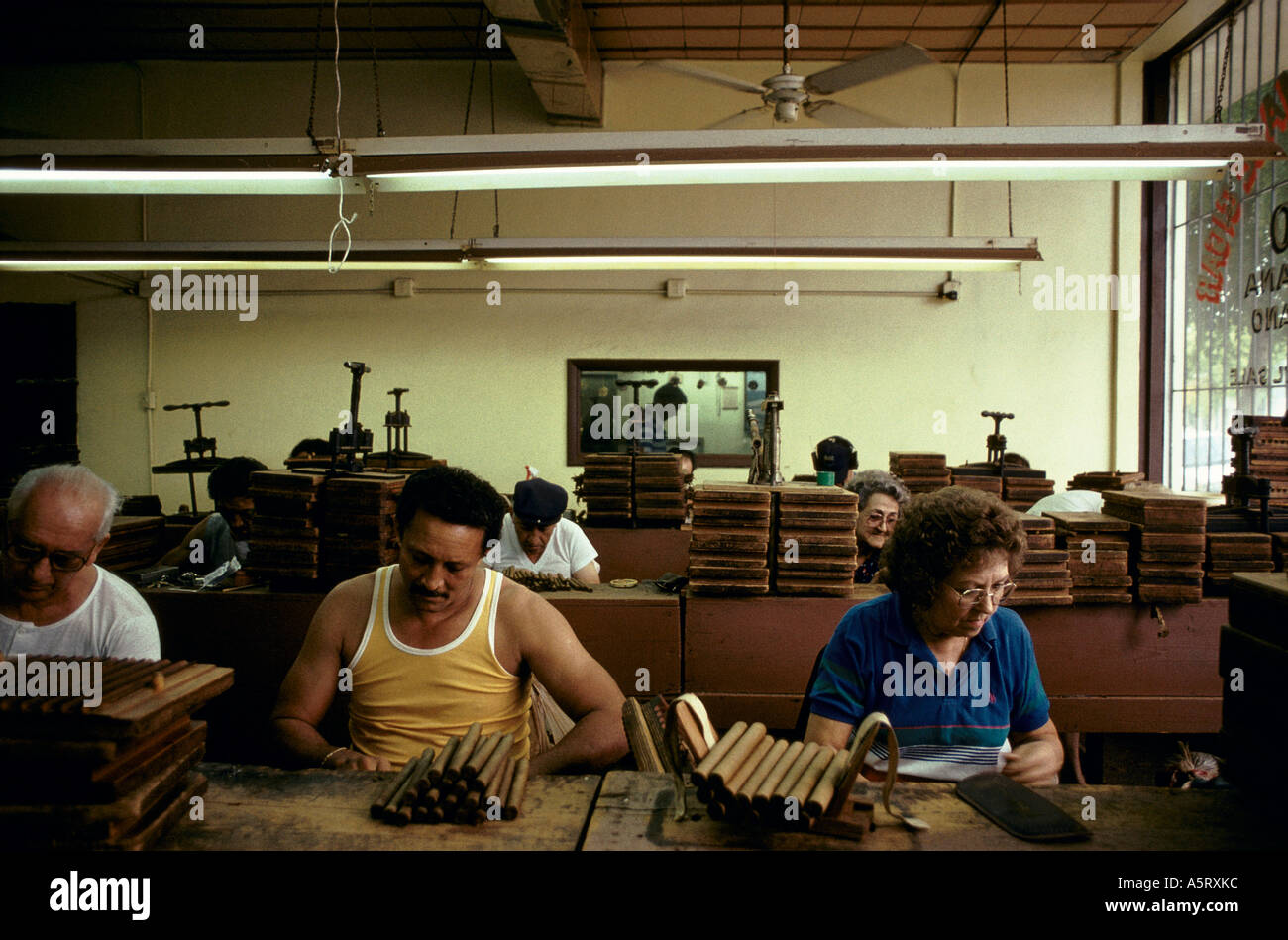 Cuban workers miami hi-res stock photography and images - Alamy