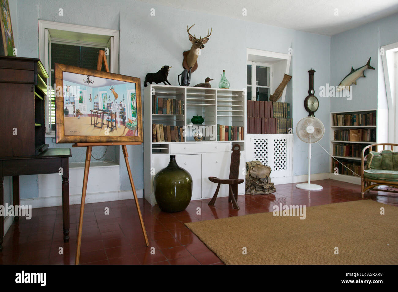 Writers Studio at Ernest Hemingway Residence Key West Florida Stock ...