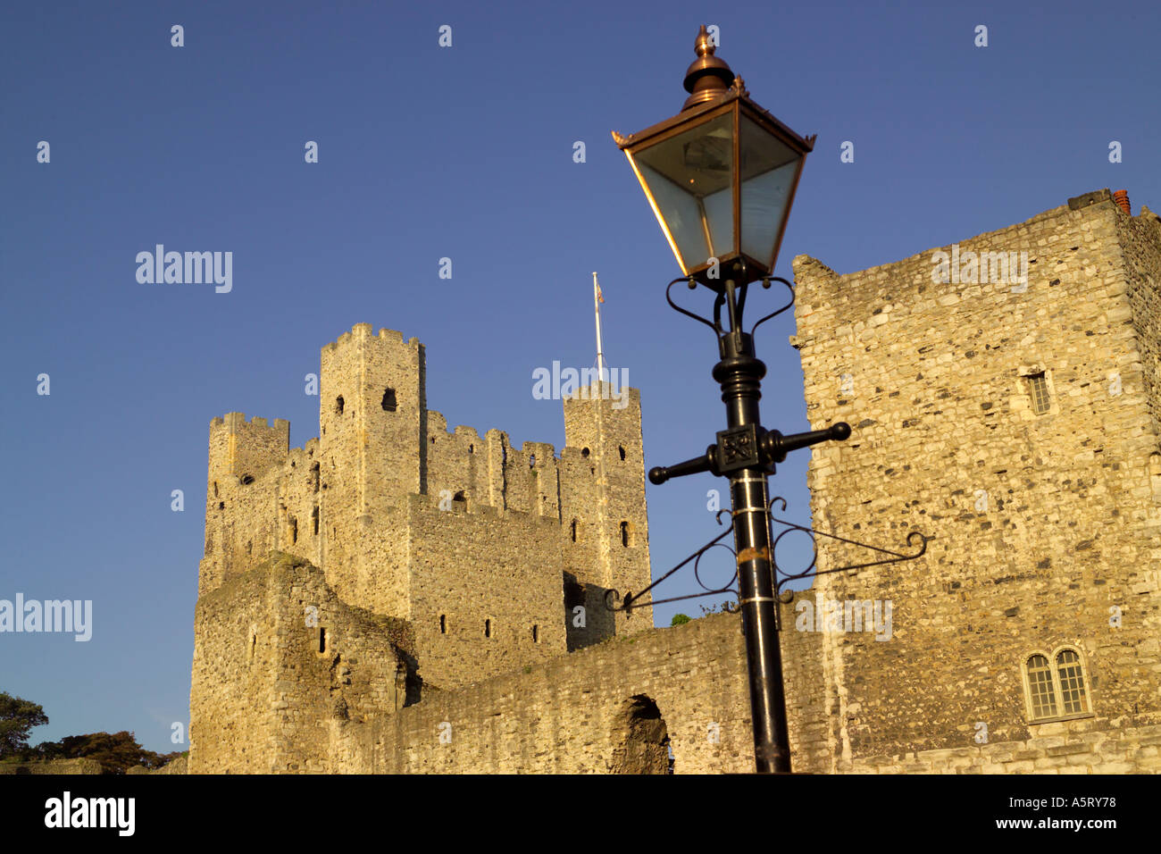 Rochester Castle Rebuilt Tower High Resolution Stock Photography and ...