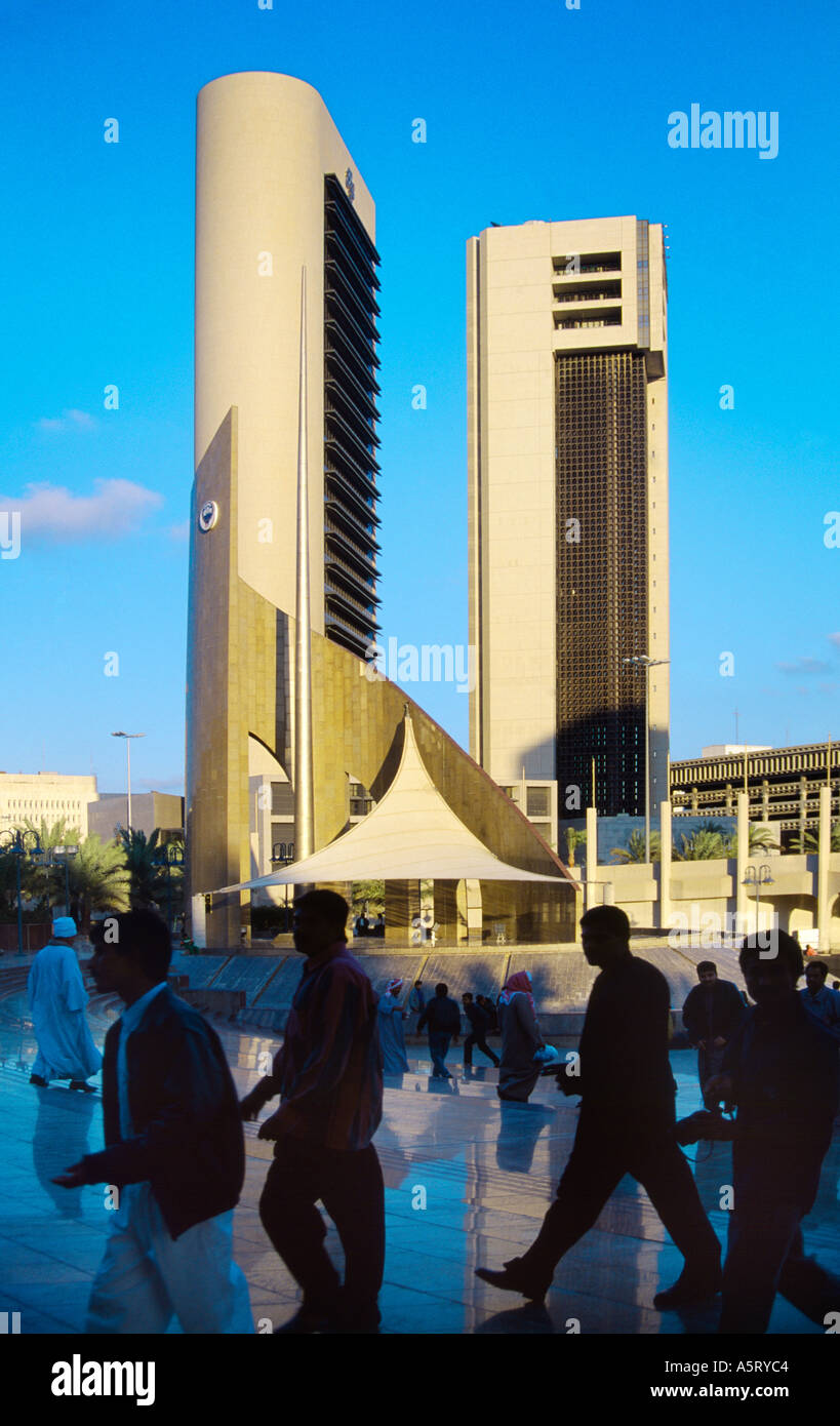 Kuwait City Kuwait Safat Square Busy with People Stock Photo - Alamy