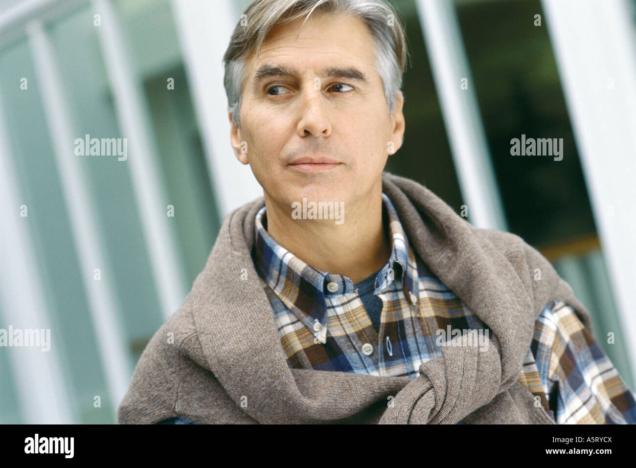 Middle aged man, portrait Stock Photo - Alamy