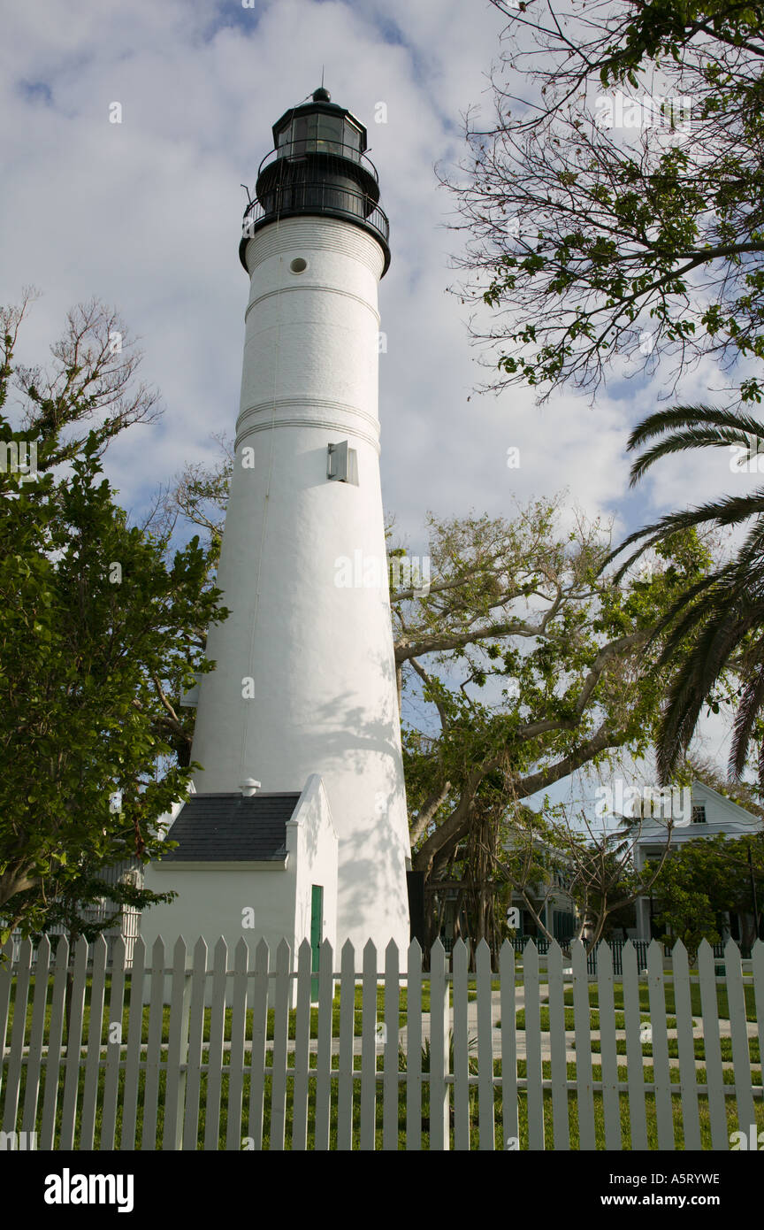 Key West Lighthouse and Maritime Museum Key West Florida Stock Photo ...