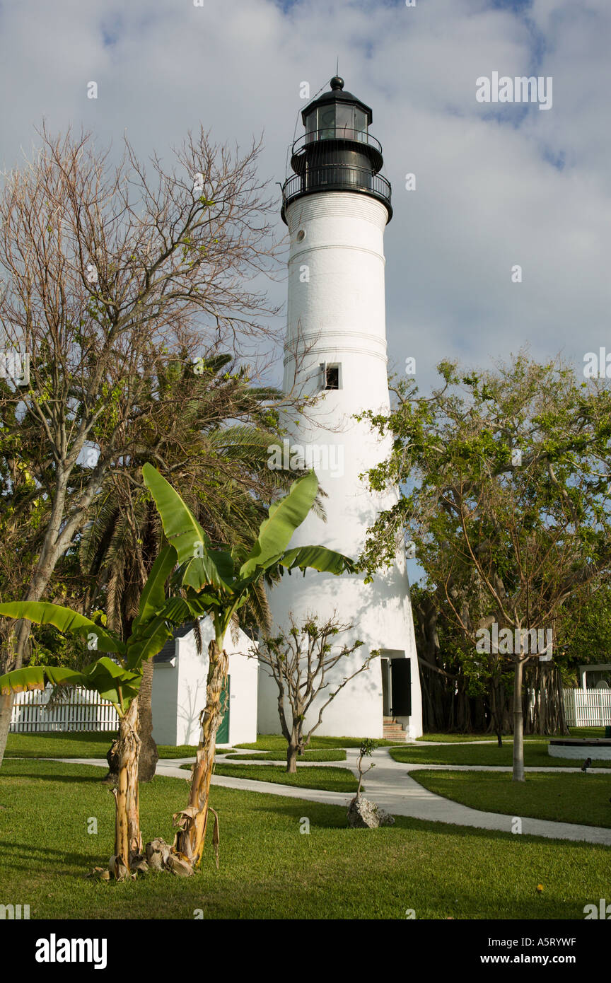 Key West Lighthouse and Maritime Museum Key West Florida Stock Photo ...