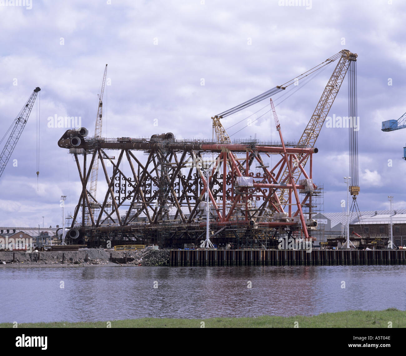 Jacket for Offshore Energy Production Platform River Clyde Clydebank ...