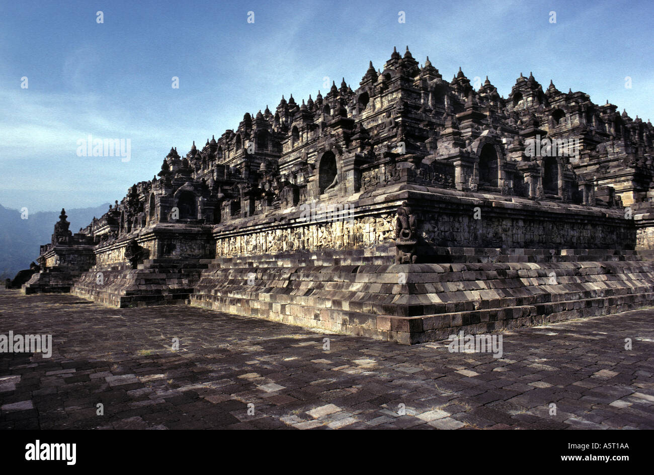 Indonesia Java Borobodur is Southeast Asia s largest Buddhist temple ...