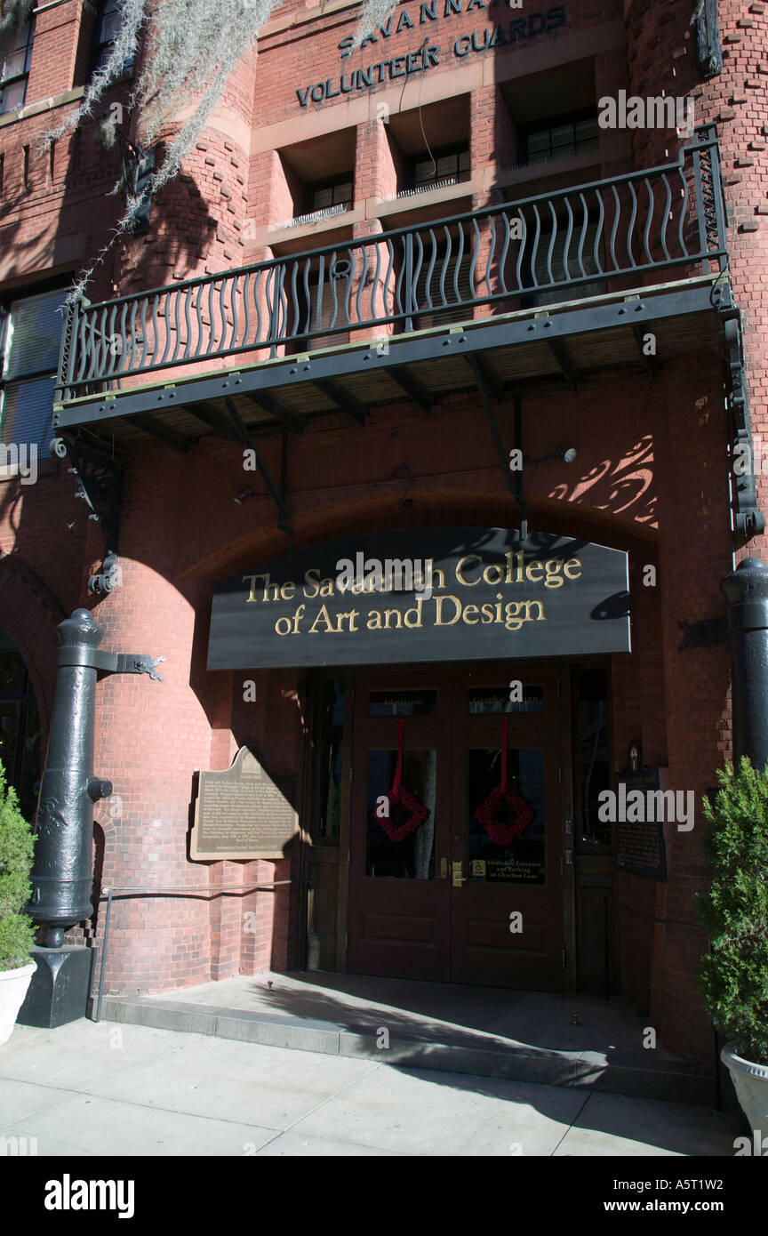 Savannah College of Art and Design Savannah Georgia Stock Photo - Alamy
