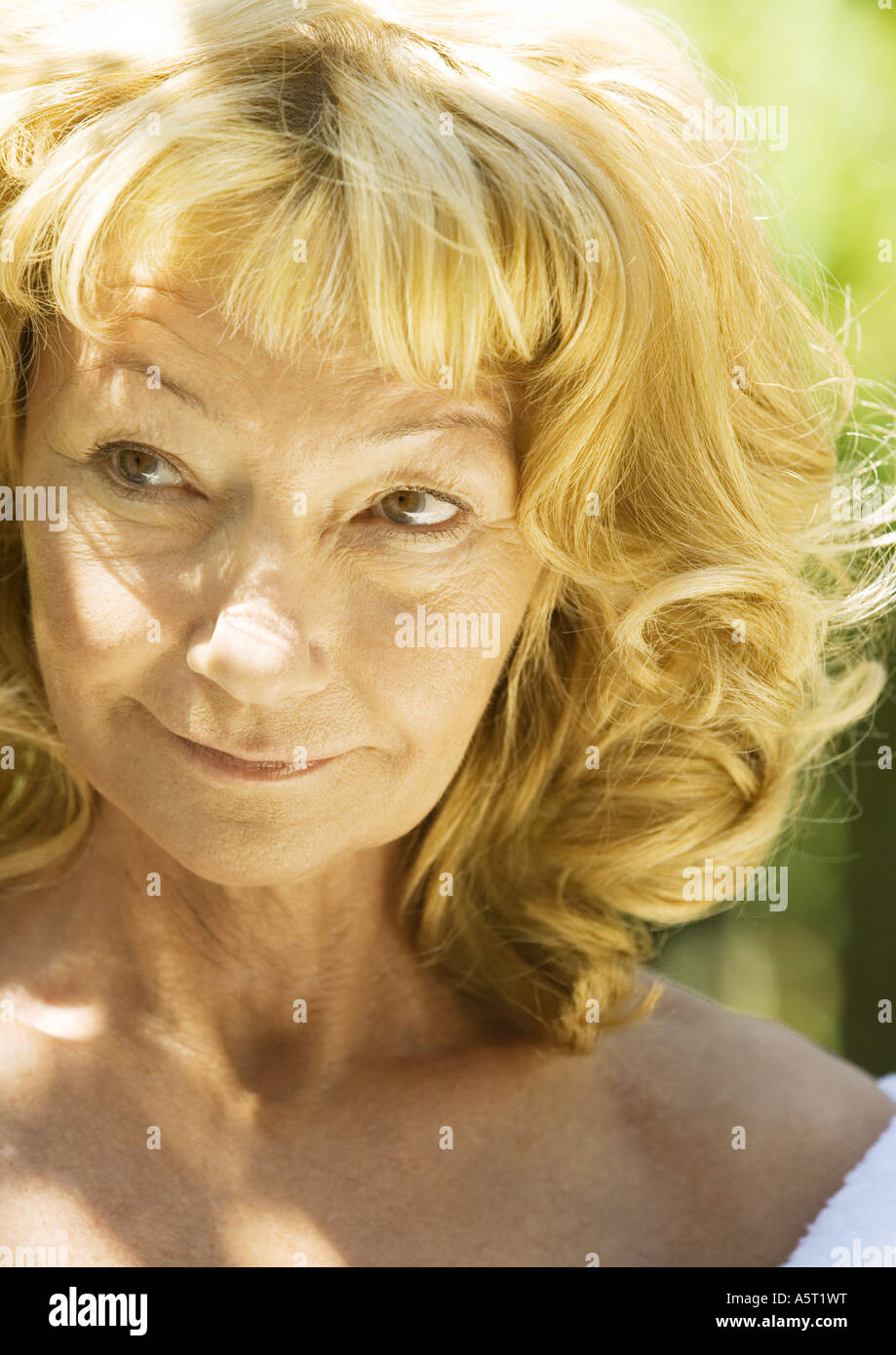 Senior woman, portrait Stock Photo - Alamy