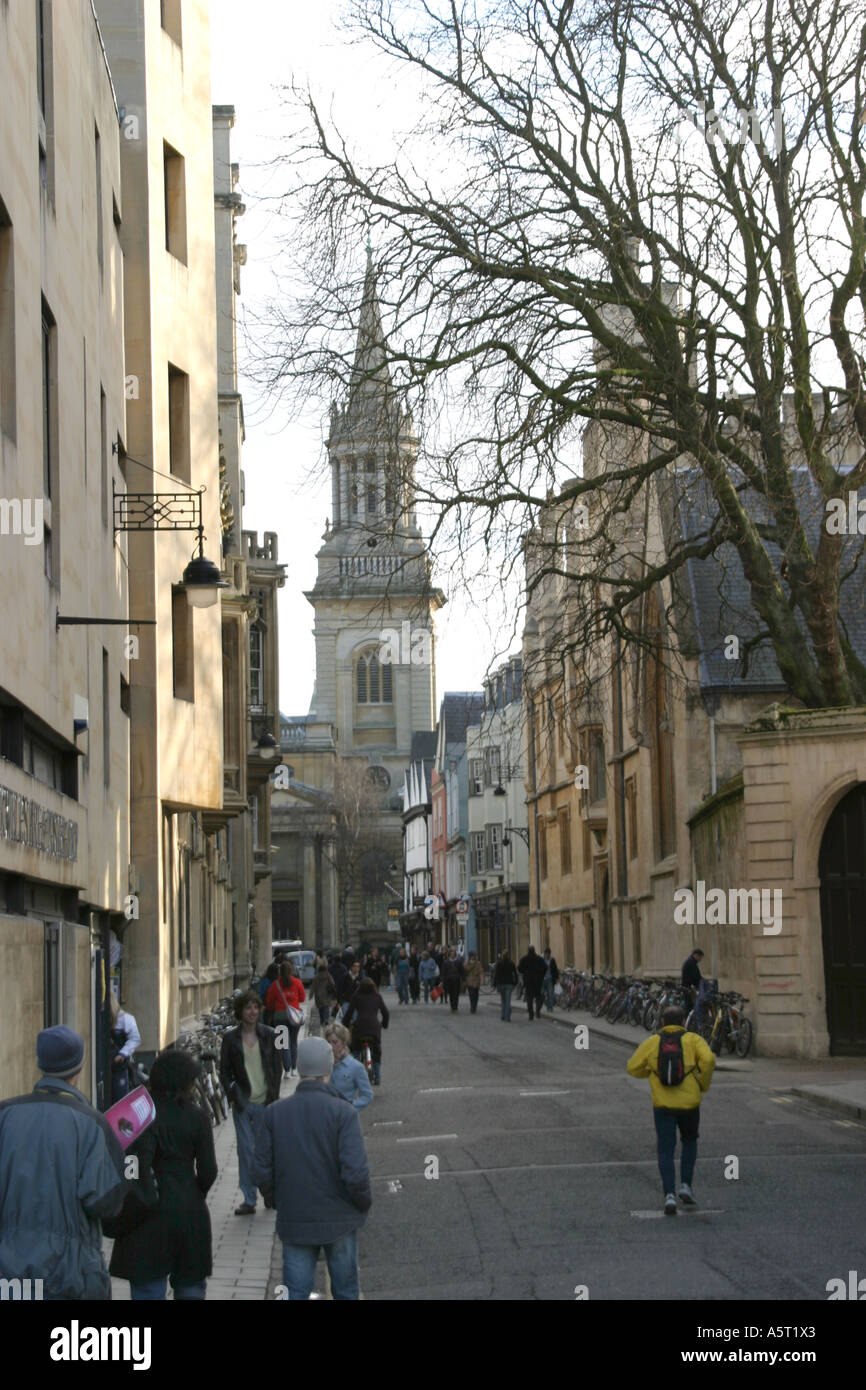 Turl street in oxford city hi-res stock photography and images - Alamy