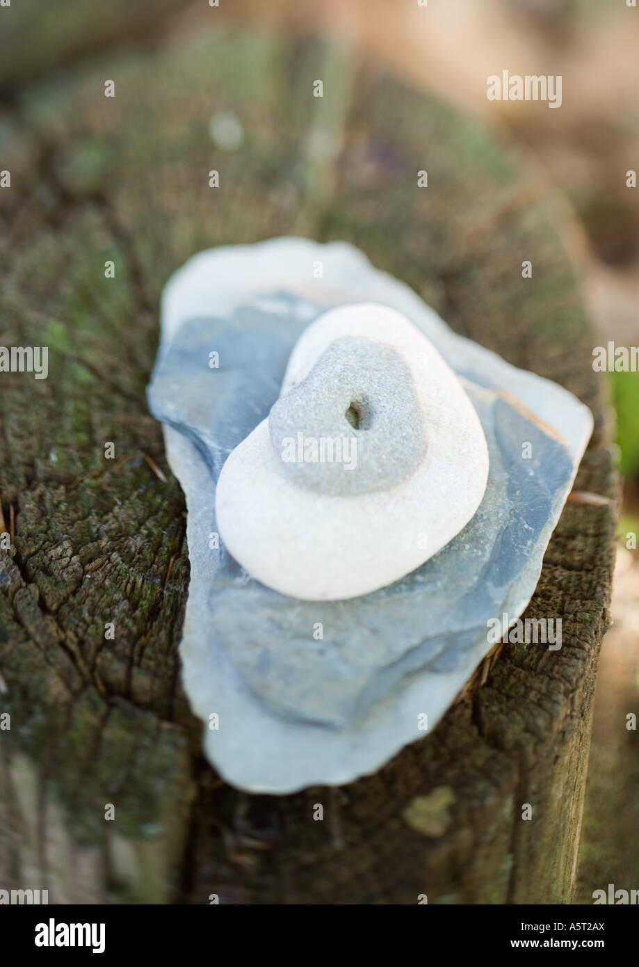 Posts stacked up hi-res stock photography and images - Alamy