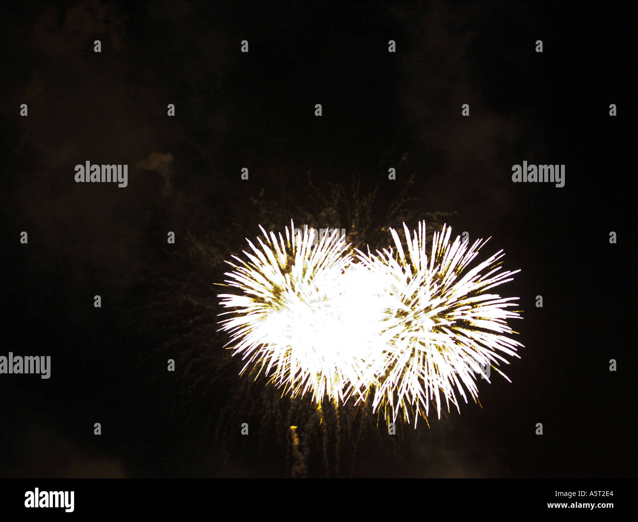 Gibraltar Fireworks Display to support 300 years of British Rule Stock ...