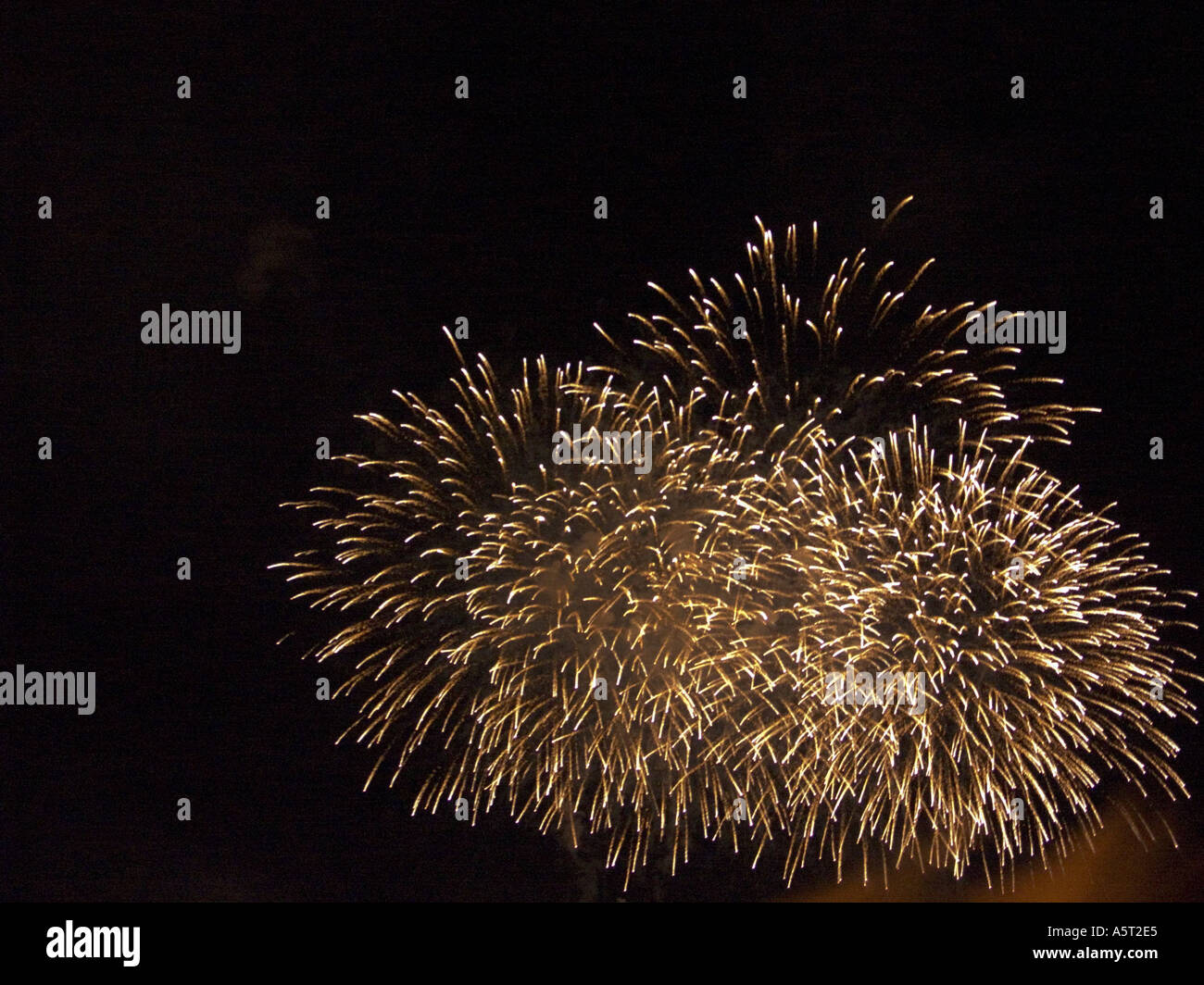 Gibraltar Fireworks Display to support 300 years of British Rule Stock ...