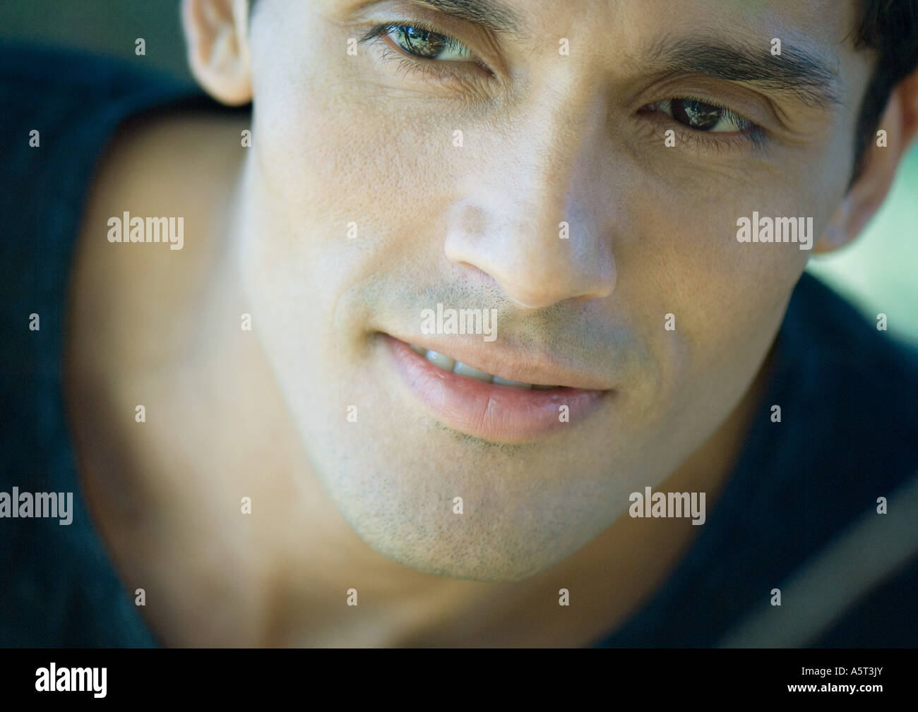 Man's face, close-up, portrait Stock Photo - Alamy