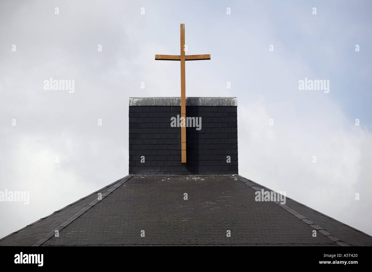 A cross on top of the Birmingham Christian Centre West Midlands England ...