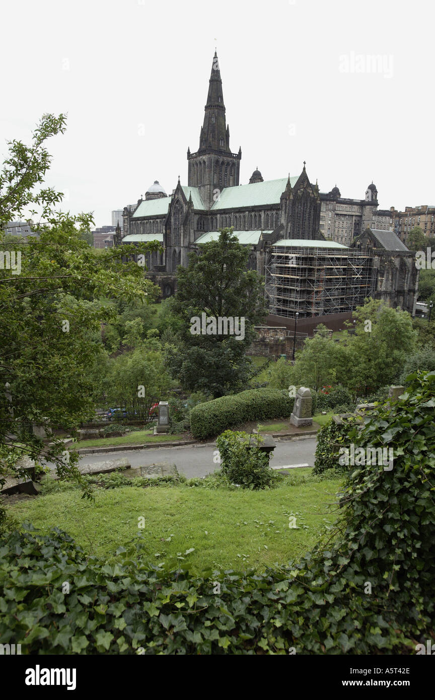 Glasgow 13th century Gothic Cathedral Scotland UK Stock Photo - Alamy
