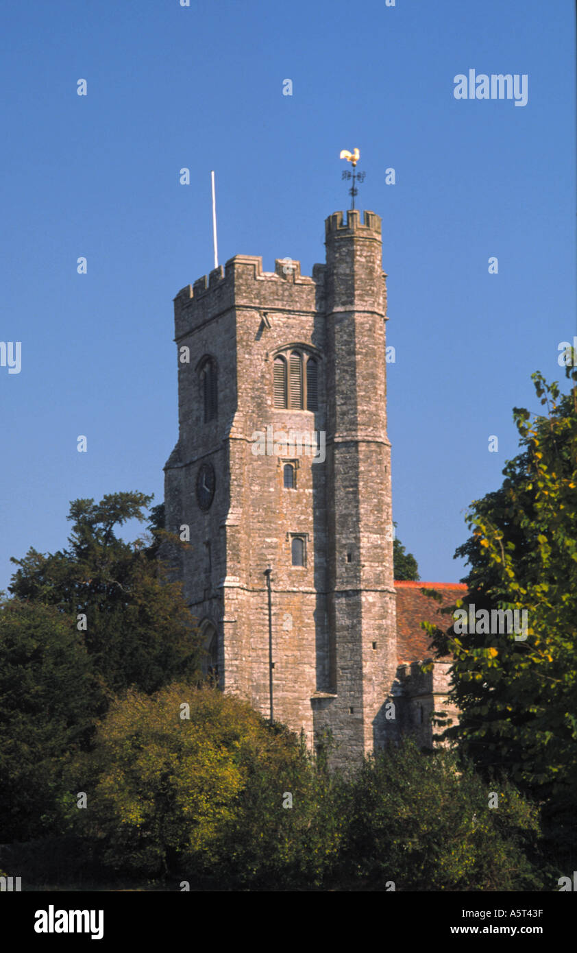 The Village Church at Charing Kent England Stock Photo - Alamy