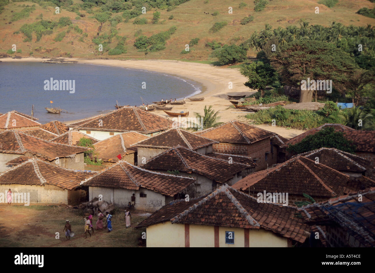 Village Budal Maharashtra India Stock Photo - Alamy