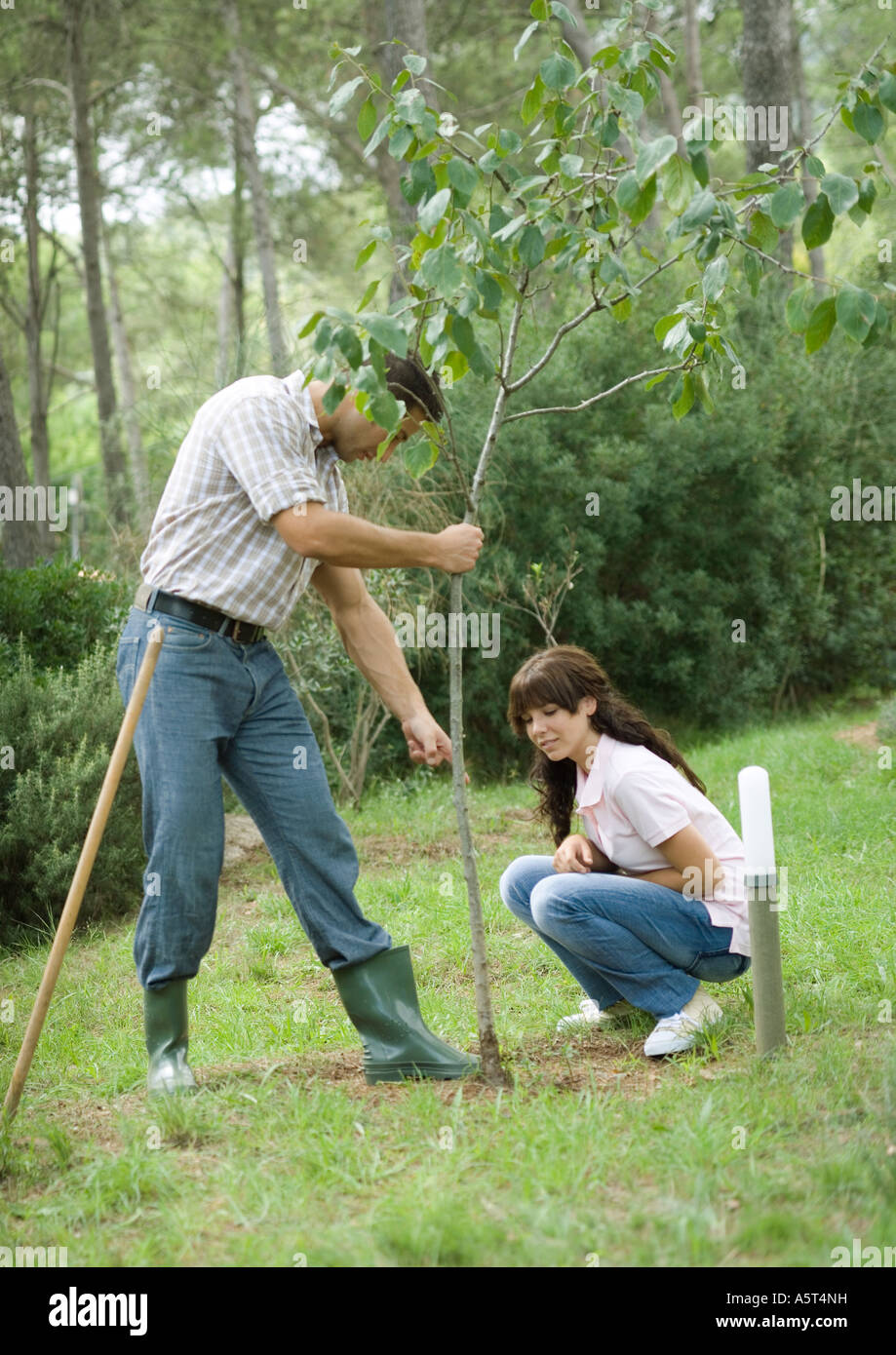 Parents teenagers outside nature hi-res stock photography and images ...
