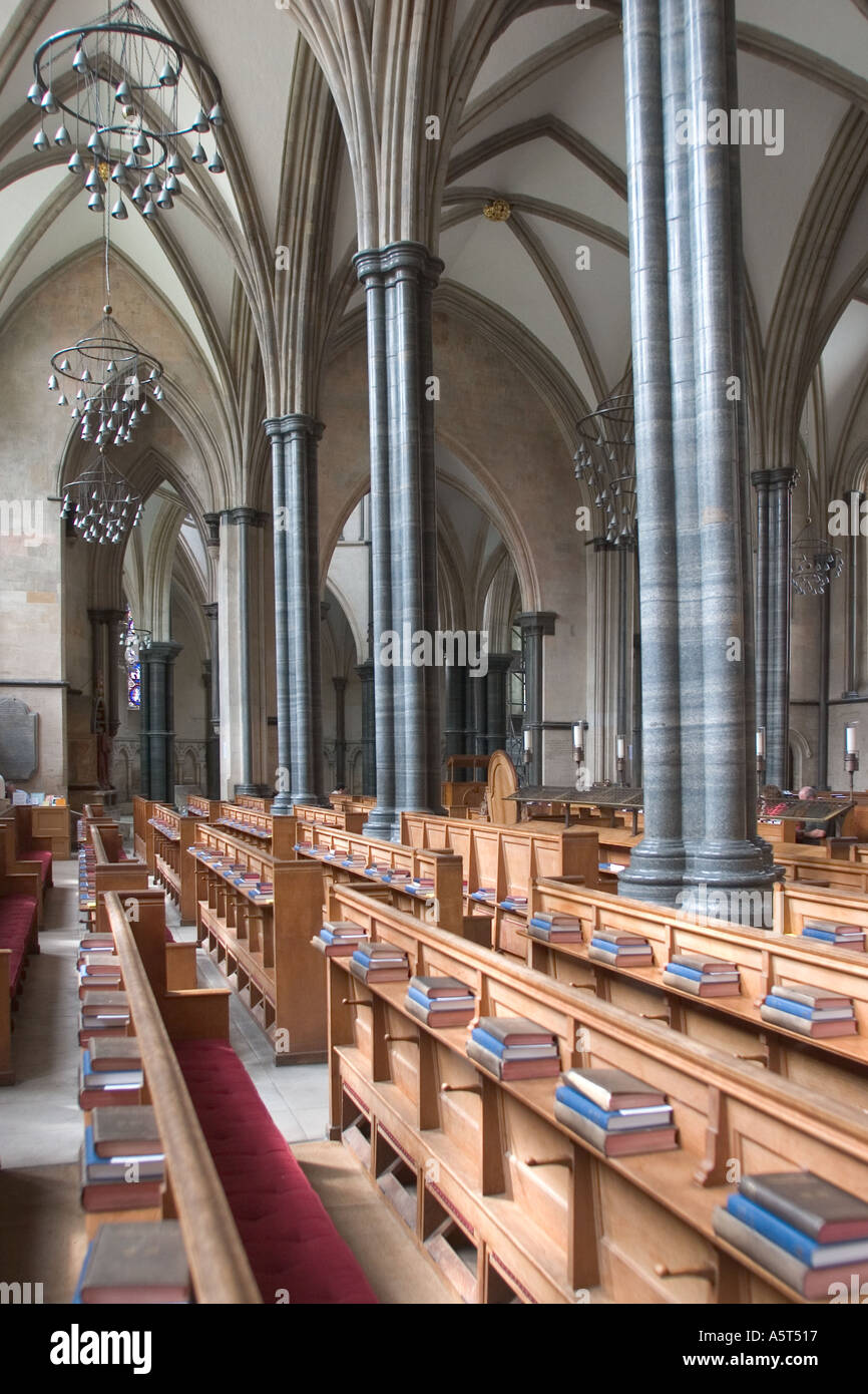 Interior of The Temple Church Middle Temple Fleet Street London UK ...