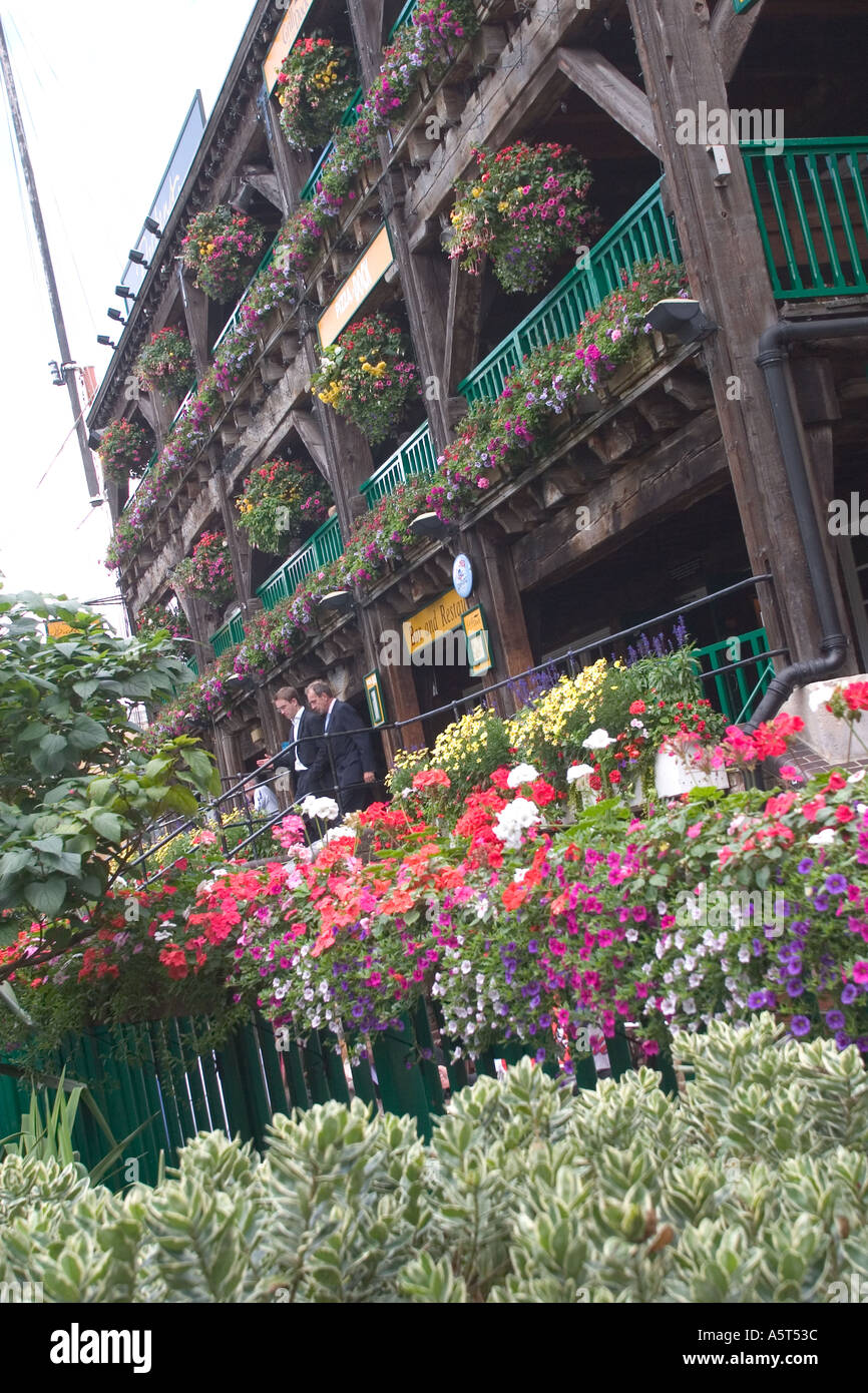 The Dickens Inn at St Katherine's Dock near Tower Bridge London Tower ...