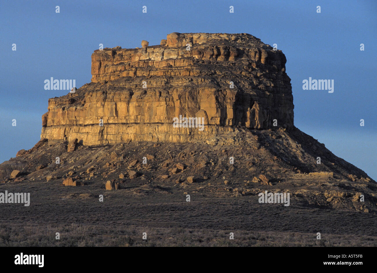 Chaco Culture National Historical Park New Mexico Fajada Butte Stock ...