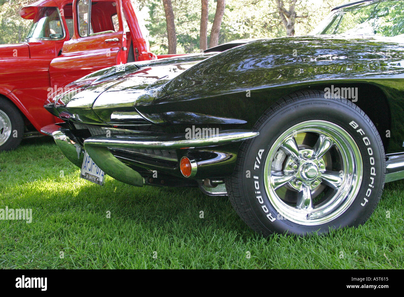 front nose of 1965 Corvette Stock Photo - Alamy