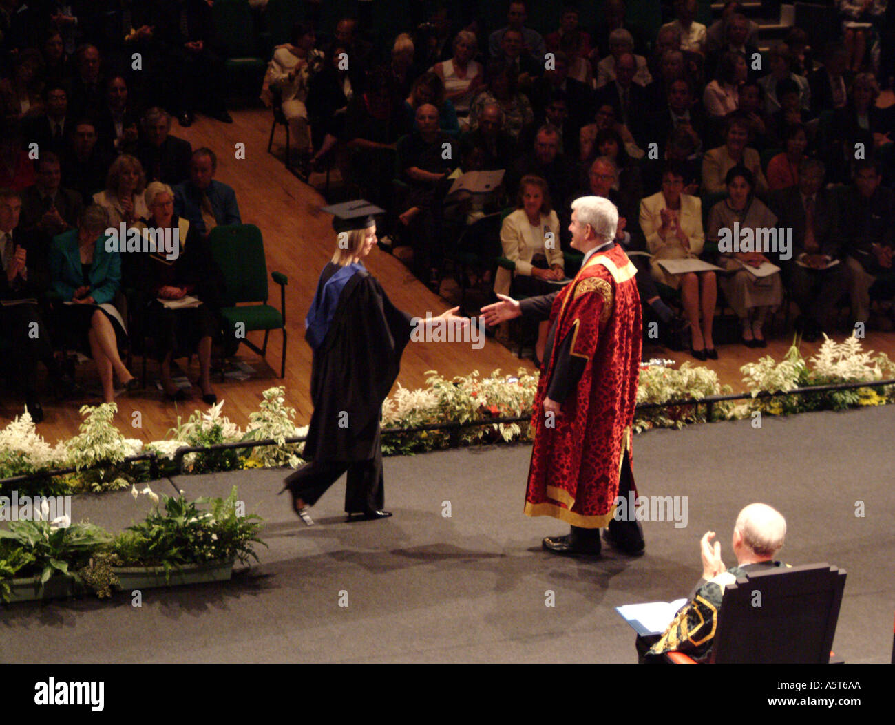 Graduation ceremony handshake hi-res stock photography and images - Alamy