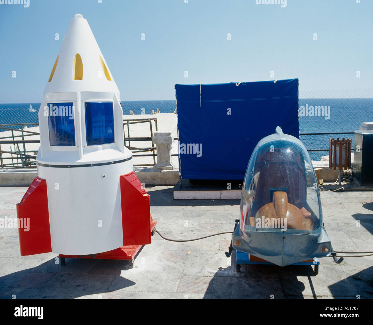 a space ship on malta Stock Photo - Alamy