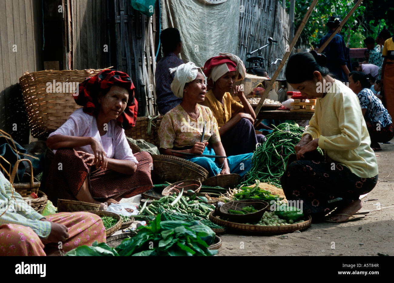 Market / Bagan Stock Photo - Alamy