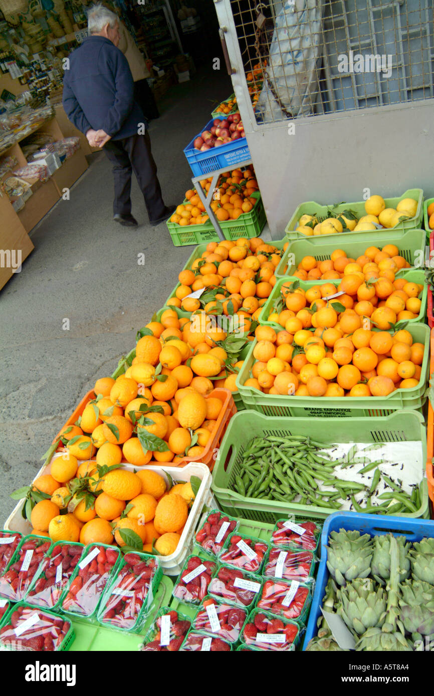 Cypriot market stall hi-res stock photography and images - Alamy