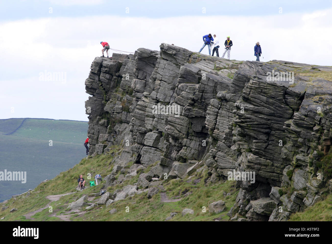 Windgather rocks peak district hi-res stock photography and images - Alamy