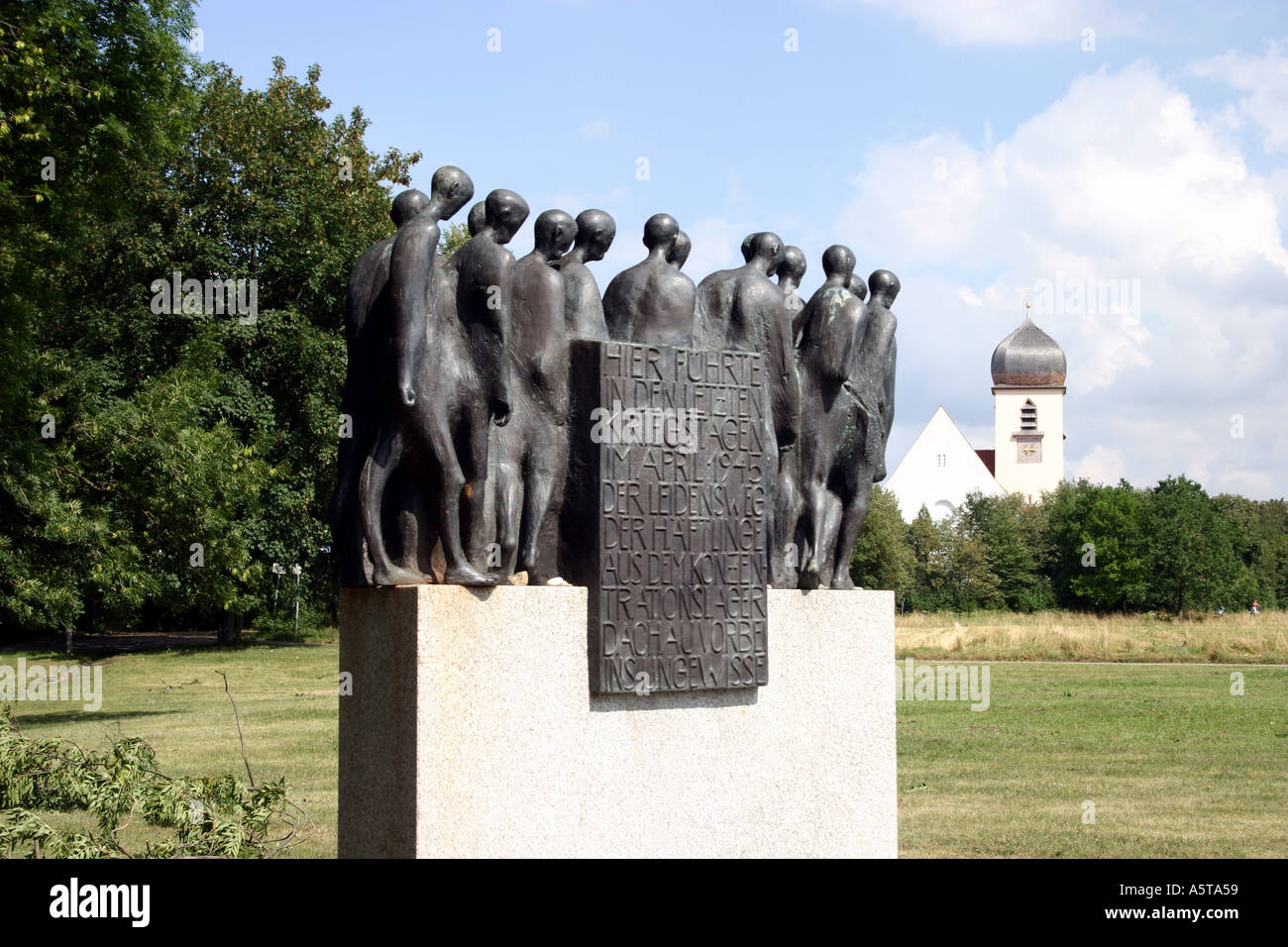 Holocaust death march memorial hi-res stock photography and images - Alamy