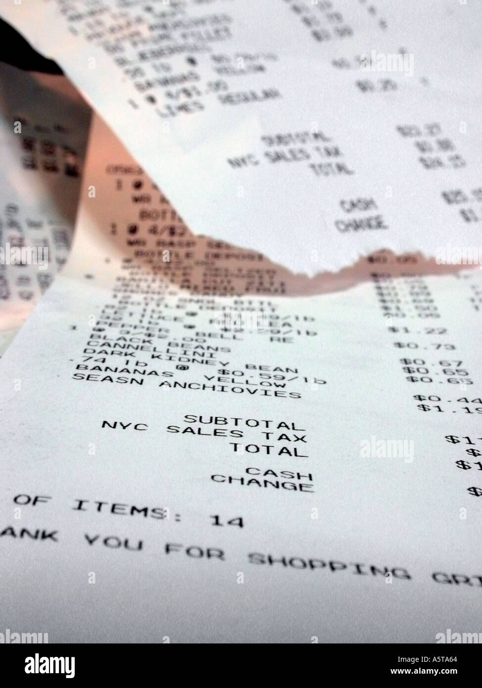 Proof of purchase receipts hi-res stock photography and images - Alamy