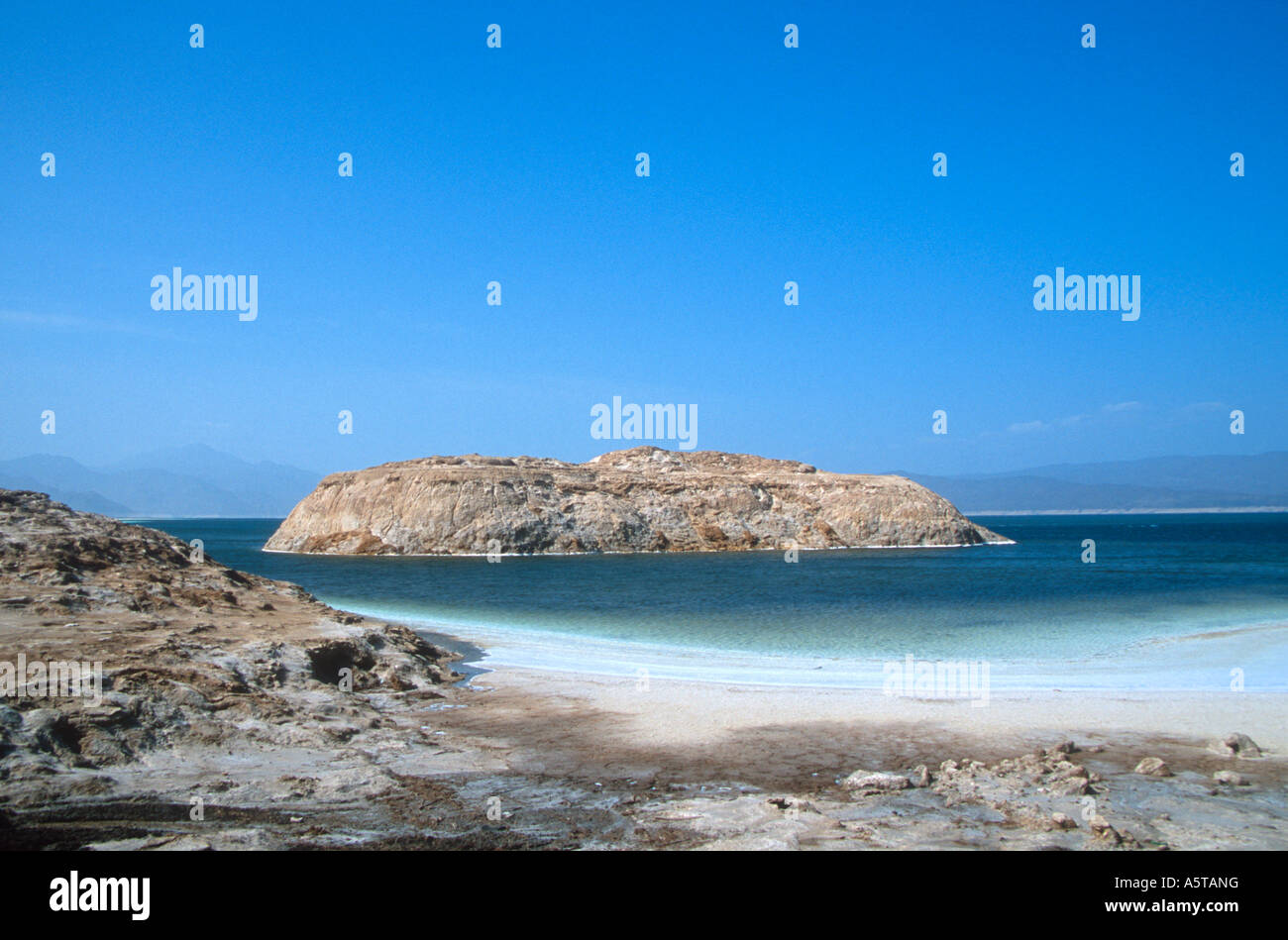 Lac Assal (Assal Lake), Djibouti, Africa Stock Photo - Alamy