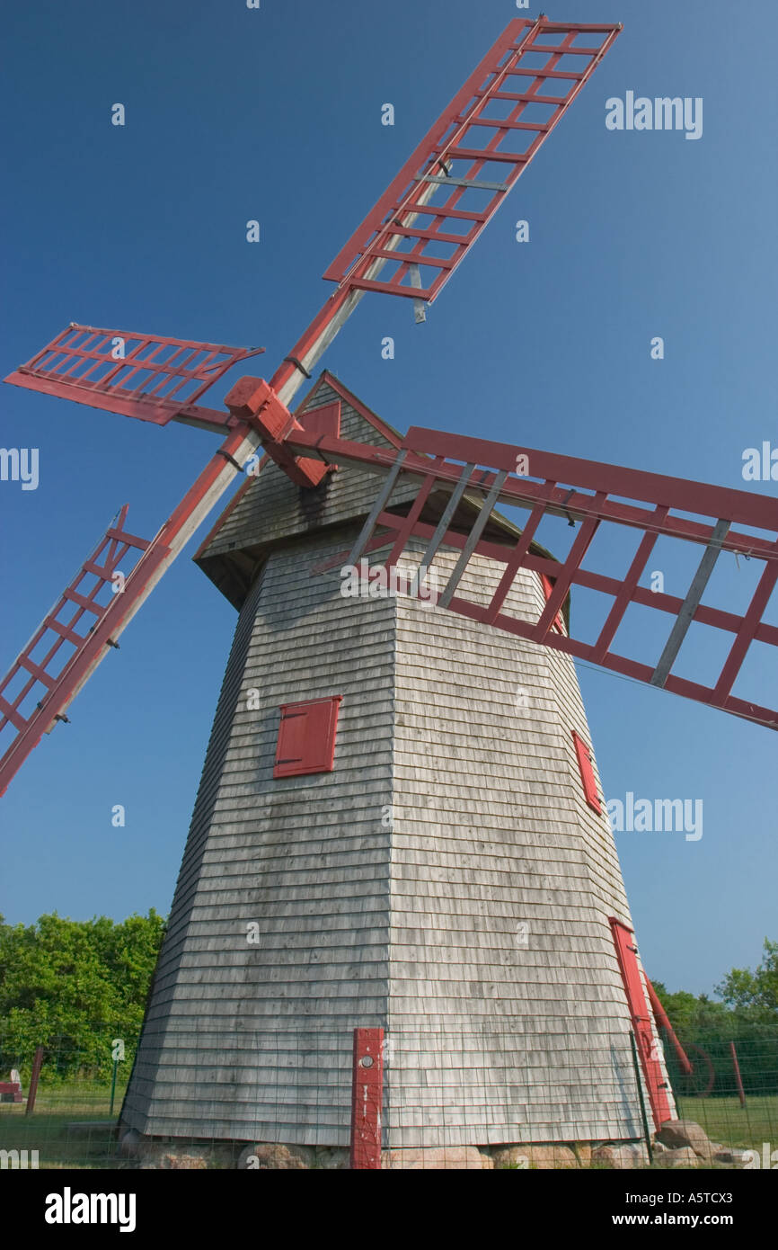 Nantucket Wind Mill Stock Photo - Alamy