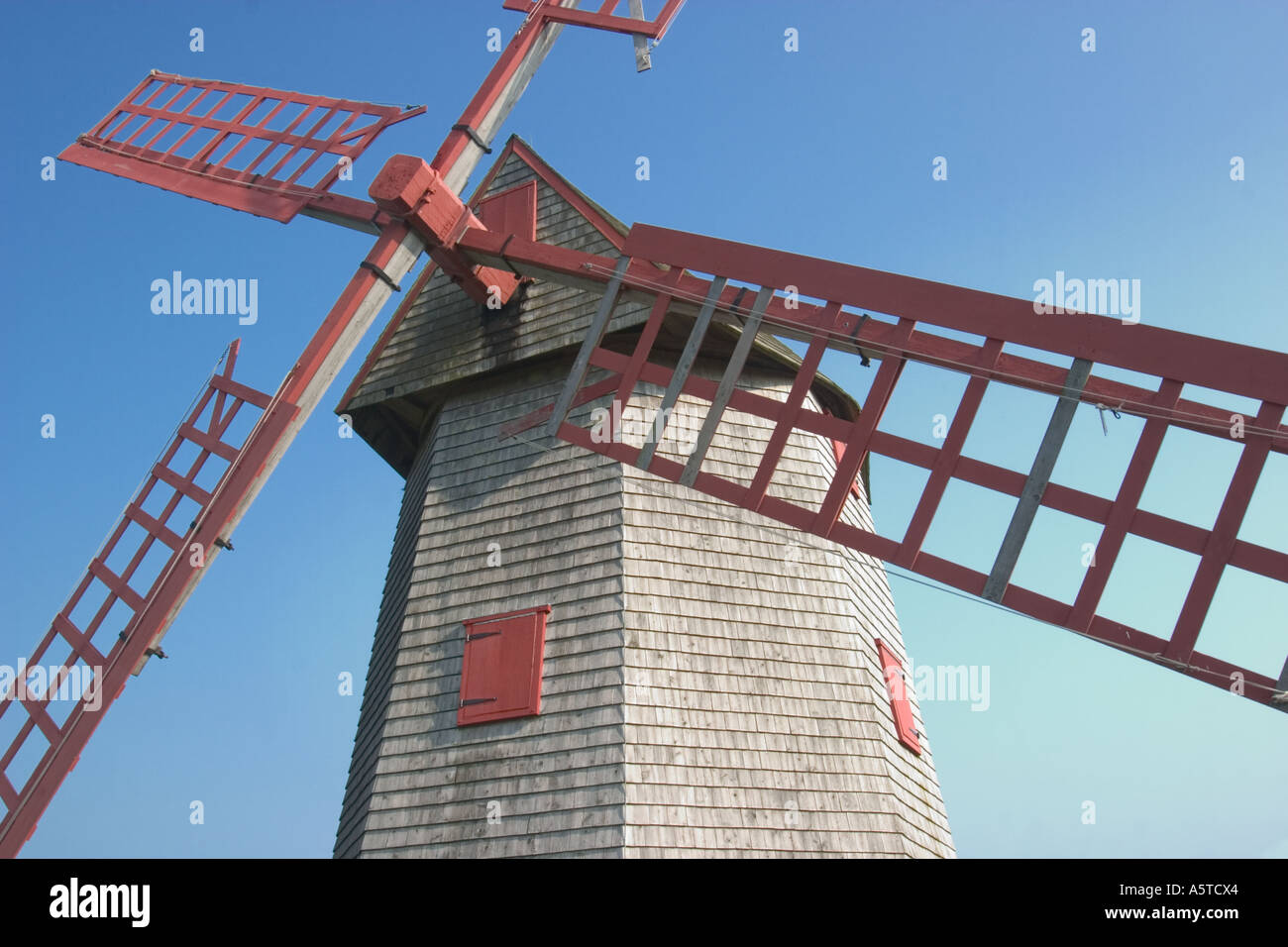 Nantucket Wind Mill Stock Photo - Alamy