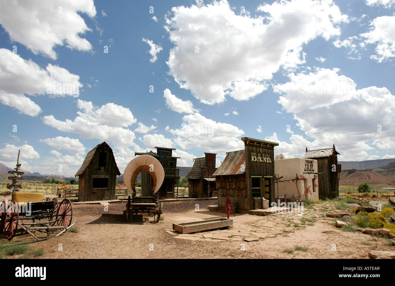 Fake houses hi-res stock photography and images - Alamy