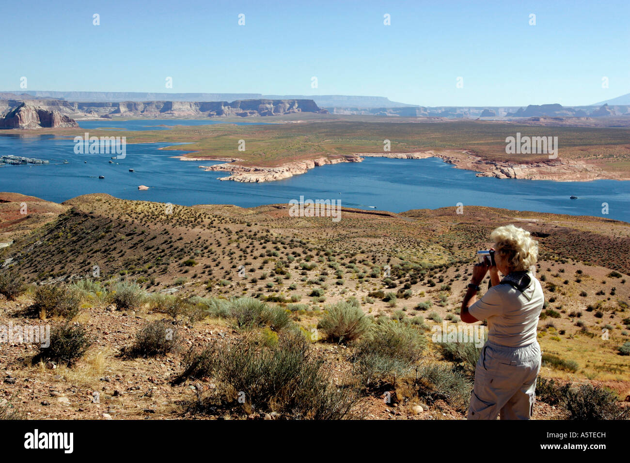 US PAGE Lake Powell PHOTO GERRIT DE HEUS Stock Photo - Alamy