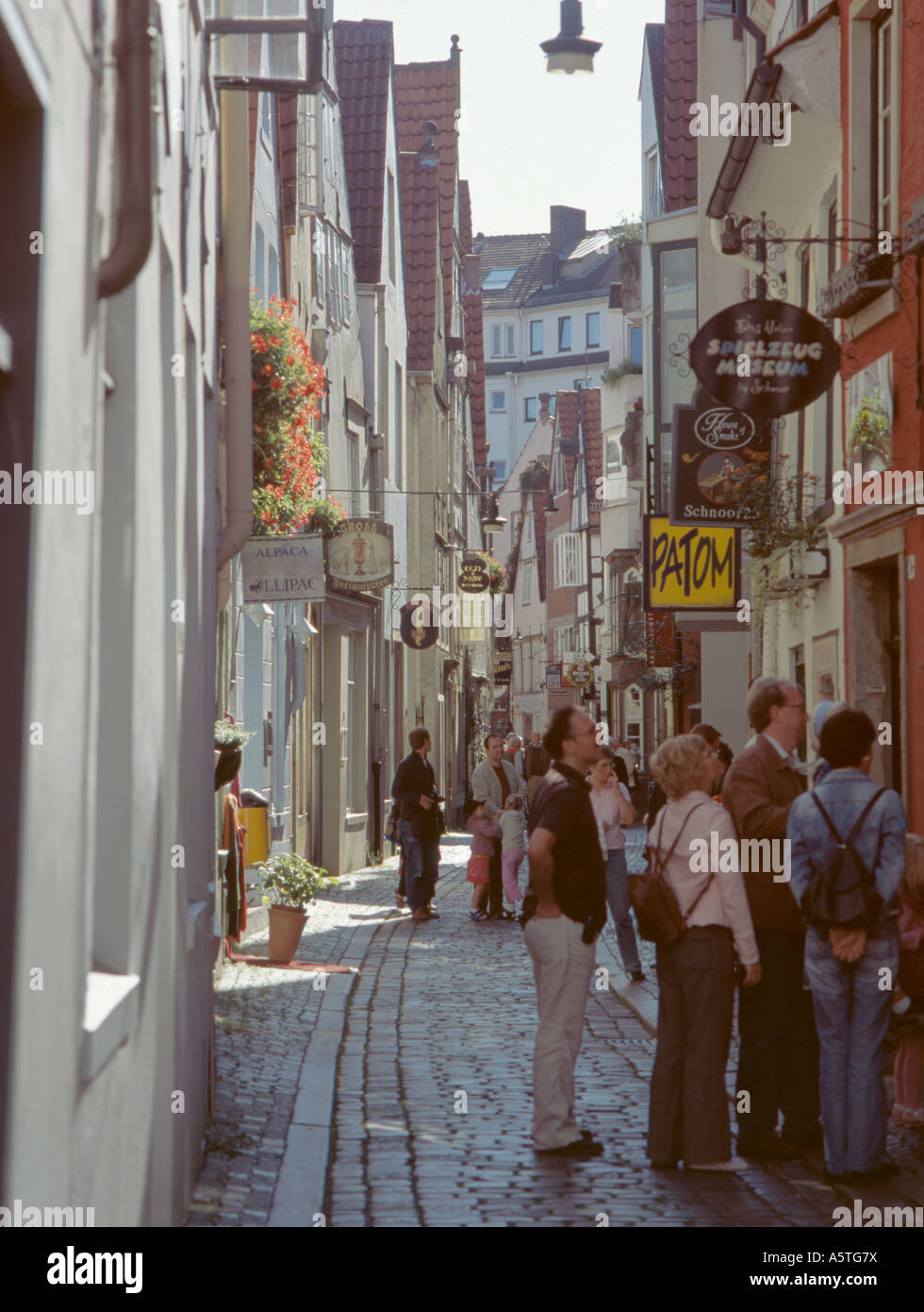 Der Schnoor, City of Bremen, Bremen, Germany Stock Photo - Alamy