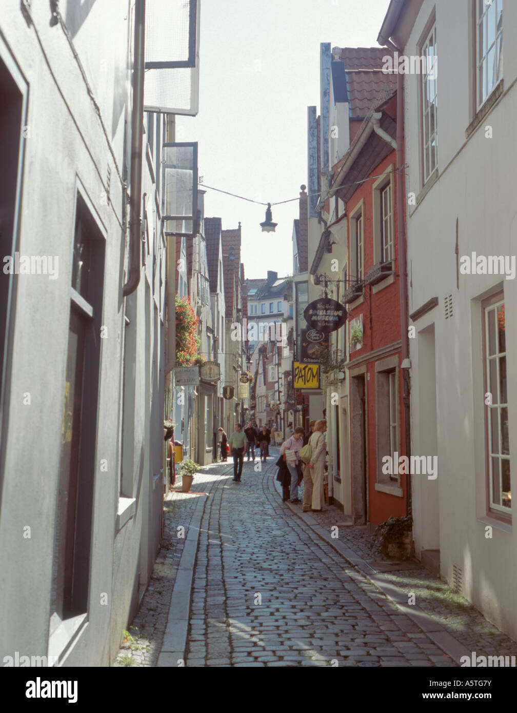 Der Schnoor, City of Bremen, Bremen, Germany Stock Photo - Alamy