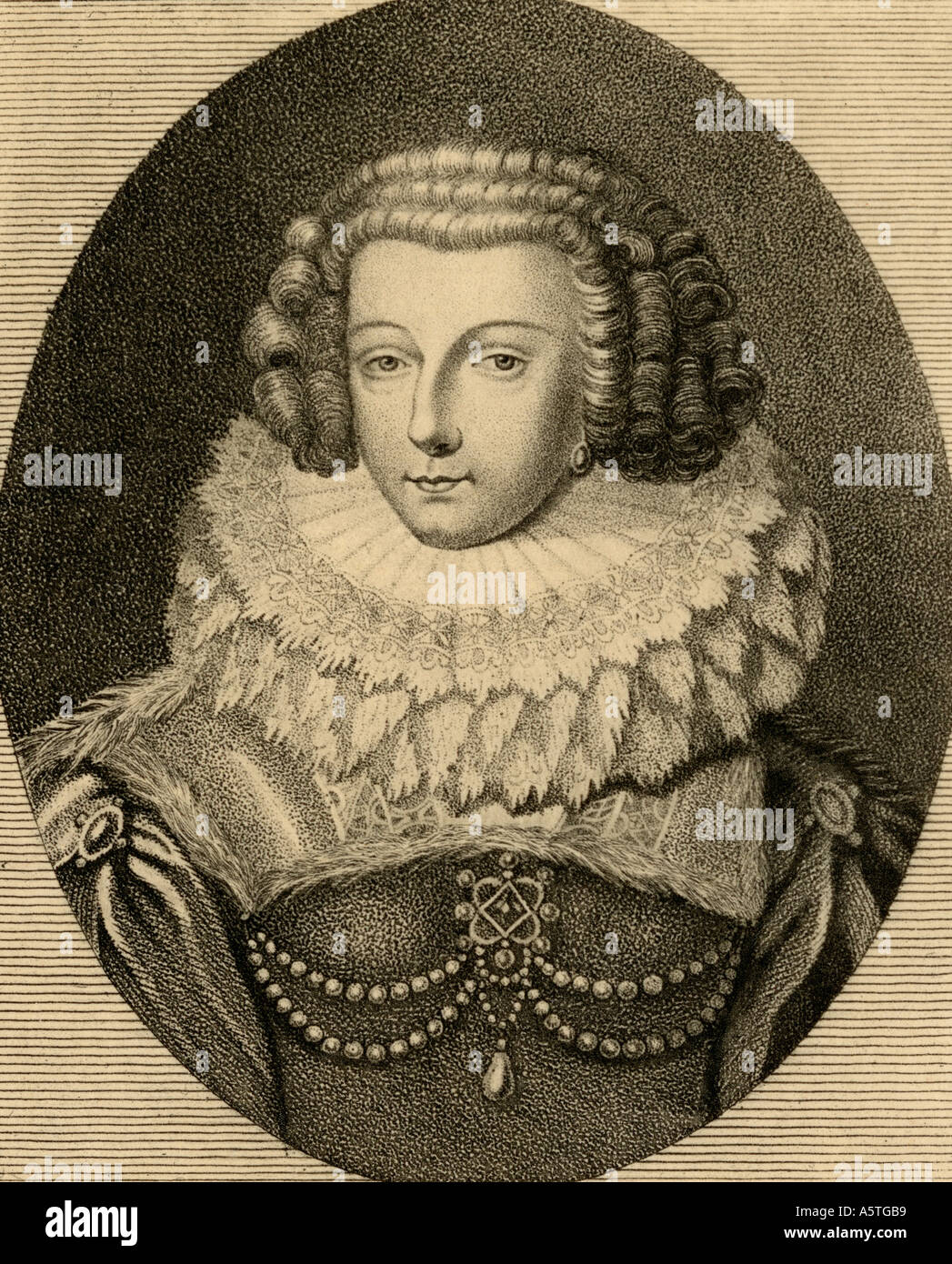 Christine of France, 1606 – 1663. Sister of Louis XIII and the Duchess ...