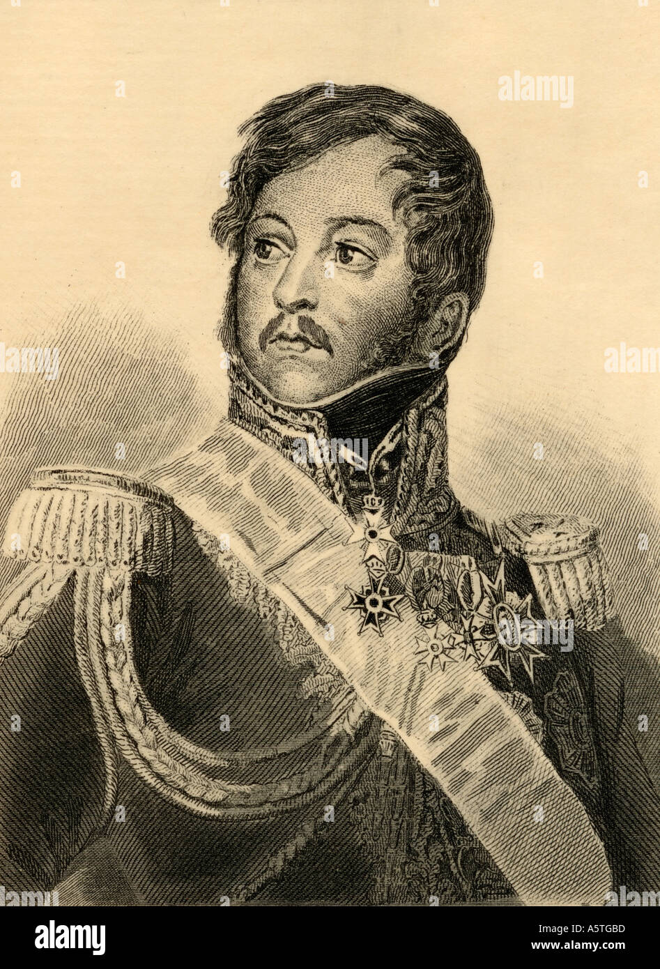 Comte Jean Rapp, 1771 - 1821. Lieutenant General under Napoleon Stock ...