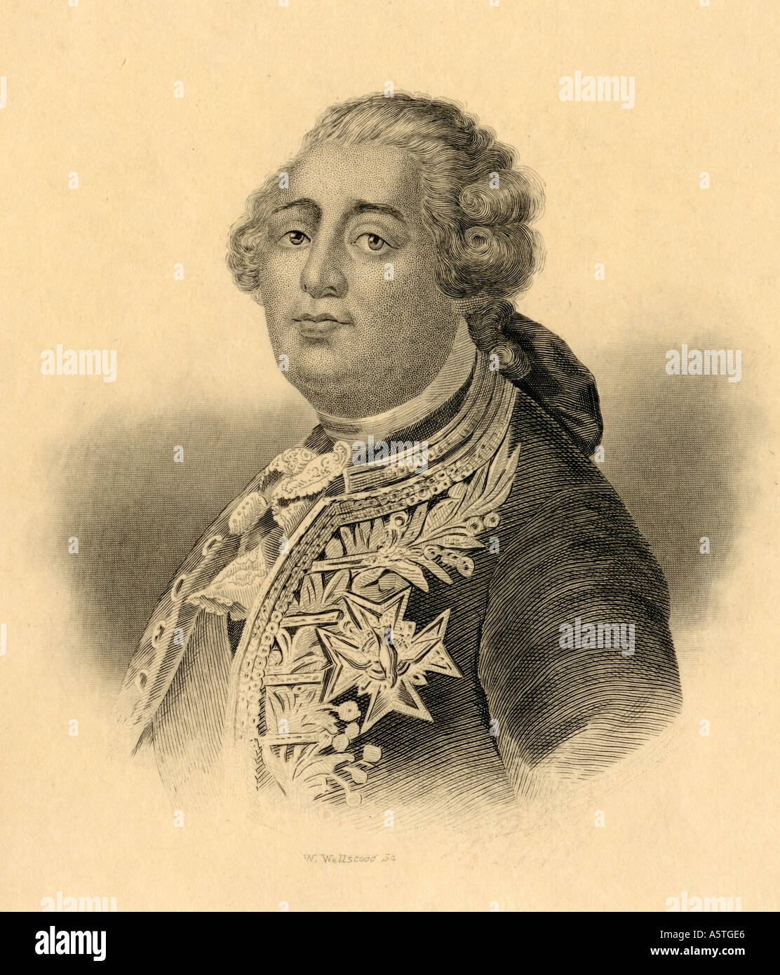 Portrait of the king louis xvi hi-res stock photography and images - Alamy
