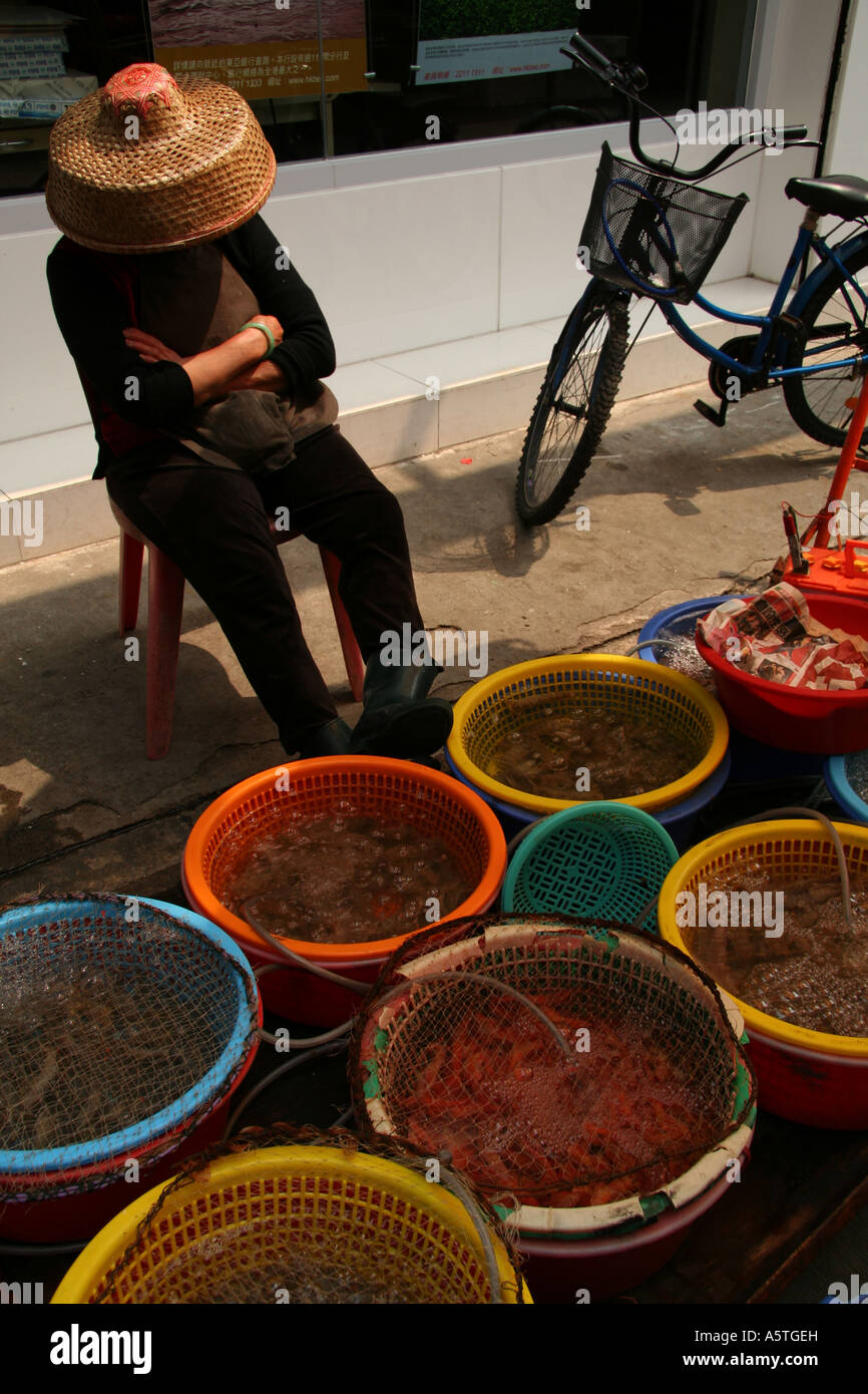 Resting fishmonger hi-res stock photography and images - Alamy
