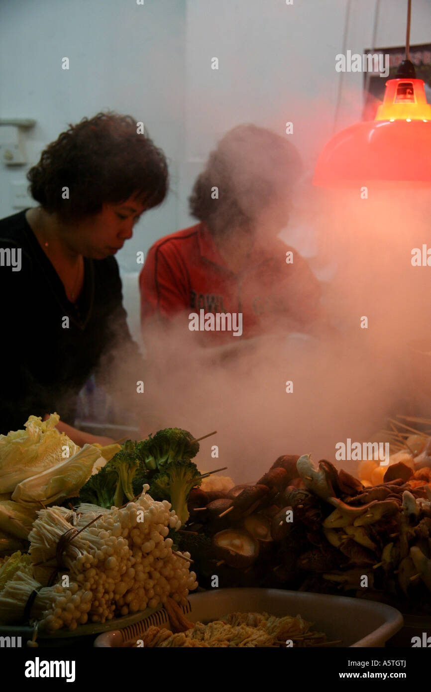 Fresh, Steaming Chinese Food Stock Photo - Alamy