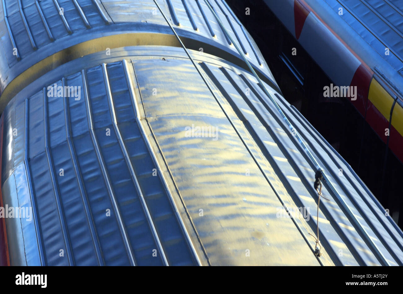 Trains passing by hi-res stock photography and images - Alamy